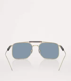 Brunello Cucinelli Titanium Sunglasses