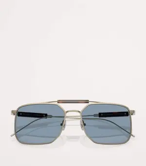 Brunello Cucinelli Titanium Sunglasses