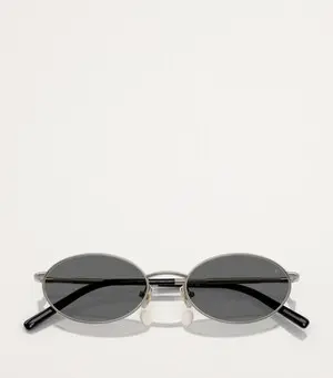 Brunello Cucinelli Oval Sunglasses