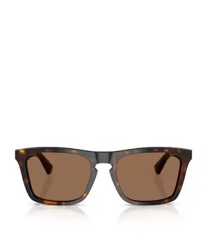 Burberry Acetate Wayfarer Sunglasses - Brown