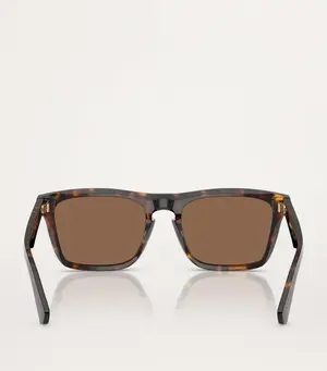 Burberry Acetate Wayfarer Sunglasses