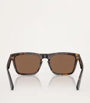 Burberry Acetate Wayfarer Sunglasses
