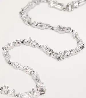 SUZANNE KALAN Gold And Diamond Bracelet - White