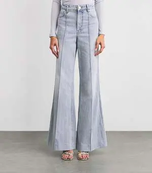Zimmermann Wide-leg Jeans - Blue