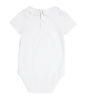 Trotters Milo Bodysuit With Peter Pan Collar
