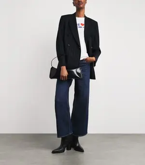 Rag & Bone Virginia Belted Blazer - Navy