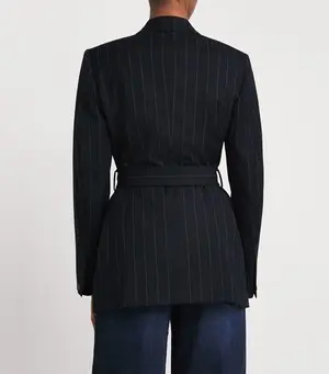 Rag & Bone Virginia Belted Blazer - Navy