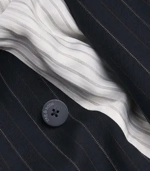 Rag & Bone Virginia Belted Blazer - Navy