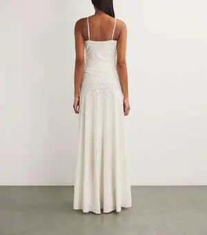 Camilla And Marc Camille Maxi Dress In Ivory - 70% Off | Editorialist