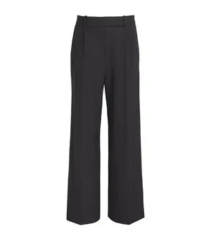 Maje Tailored High-rise Trousers - Black