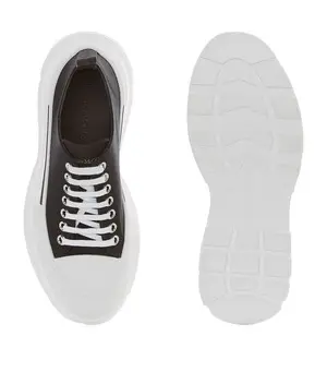 Alexander McQueen Tread Slick Sneakers - Black