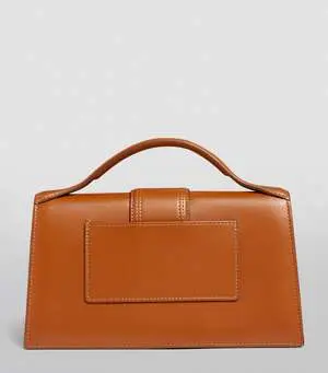 Jacquemus Leather Le Grand Bambino Top-handle Bag - Brown