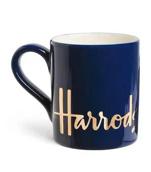 Harrods Logo Mug Navy