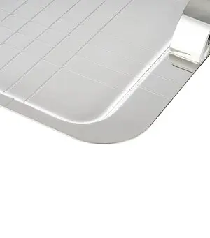 Christofle Plated Graphik Handheld Tray