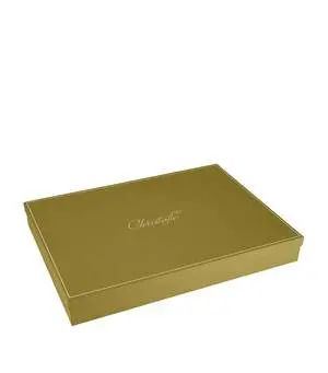 Christofle Plated Graphik Handheld Tray