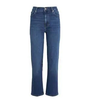 FRAME Le Sleek Straight Jeans - Blue