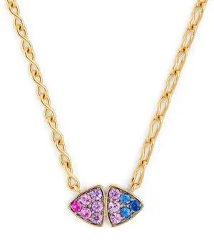 EMILY P. WHEELER Yellow And Sapphire Necklace - Gold