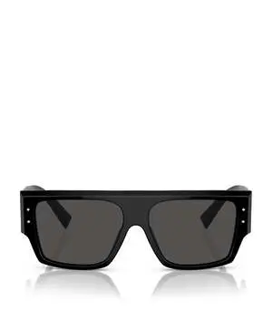 Dolce & Gabbana Full-Rim Square Sunglasses Black