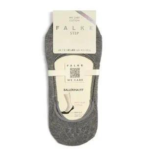 Falke Step Medium-cut No Show Socks - Grey