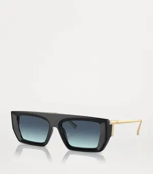 Tiffany & Co. Square Frame Sunglasses - Black