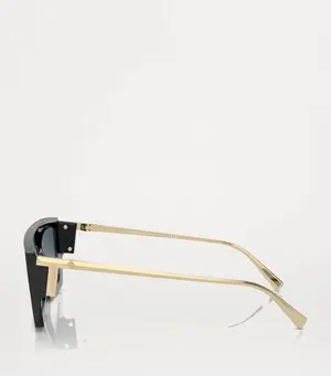 Tiffany & Co. Square Frame Sunglasses - Black