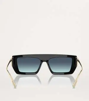 Tiffany & Co. Square Frame Sunglasses - Black