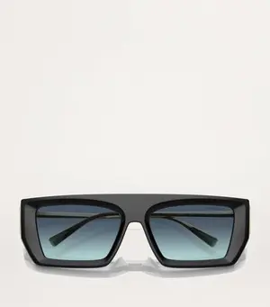 Tiffany & Co. Square Frame Sunglasses - Black