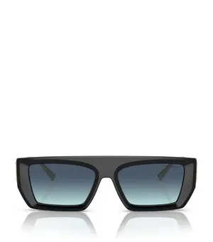 Tiffany & Co. Square Frame Sunglasses - Black