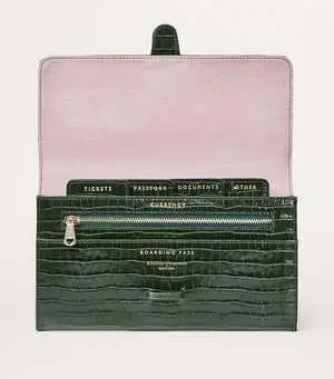 ASPINAL OF LONDON Leather Travel Wallet