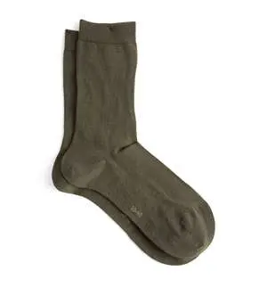 Falke Merino Wool-blend Socks - Green