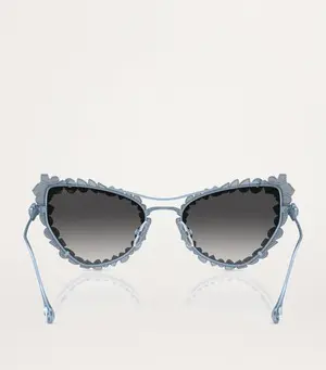 SWAROVSKI Embellished Sk7011 Sunglasses - Blue