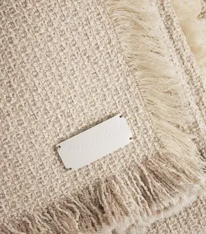 PETER REED Textured Fringe Torcello Throw