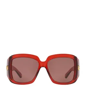 Gucci Injected 0GC002115 Sunglasses Red