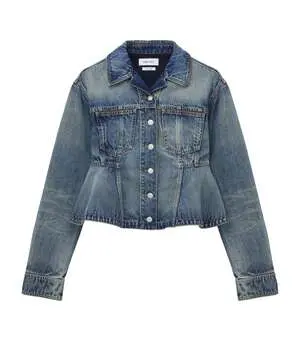 Women's Peplum Denim Jackets