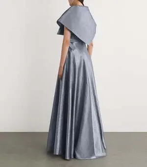 Alexis Mabille Lamé Collared Gown