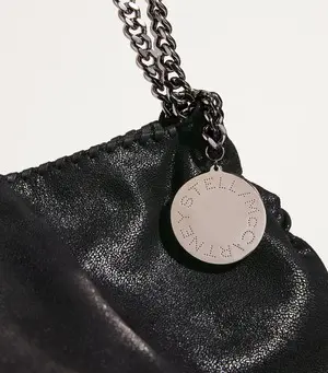 Stella McCartney Shaggy Deer Falabella Tote Bag - Black