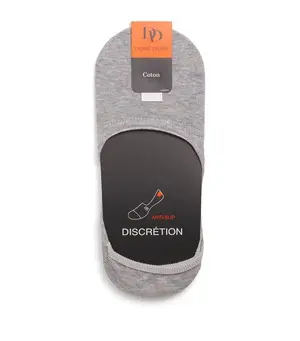DORE DORE Cotton-Blend Sock Liners Grey