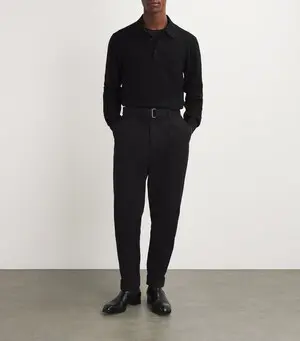 Brioni Collared Cotton-silk Sweater