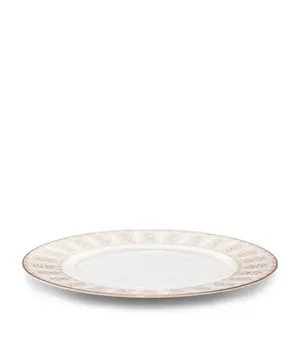 THE MARTHA, BY BACCARAT Set Of 2 Arcadia Gold Dessert Plates