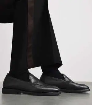 Officine Creative Leather Loafers - Black