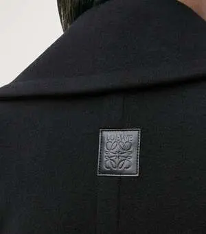 Loewe Wool Single-breasted Coat