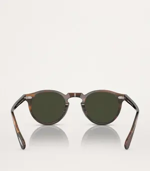 Oliver Spencer Gregory Peck Sun Sunglasses - Brown