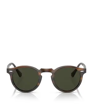 Oliver Spencer Gregory Peck Sun Sunglasses - Brown