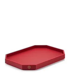 THE MARTHA, BY BACCARAT Small Octogone Tray - Clear