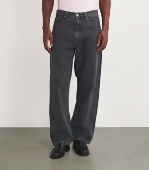 AGOLDE Fusion Tapered Jeans - Black