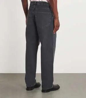 AGOLDE Fusion Tapered Jeans - Black