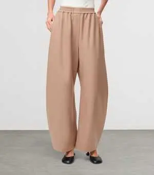Loewe Leather Barrel Trousers