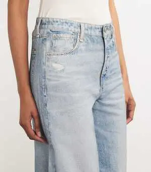 Rag & Bone Miramar Sofie Mid-rise Cropped Jeans