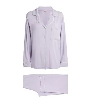 Eberjey Modal Gisele Pyjama Set - Purple