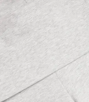 SKIMS Cotton-blend Fold-over Trousers - Grey